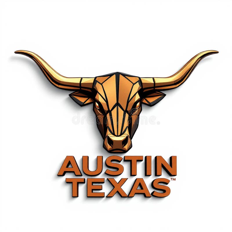 Colorful Wall Graffiti for the City of Austin, Texas Stock Illustration ...