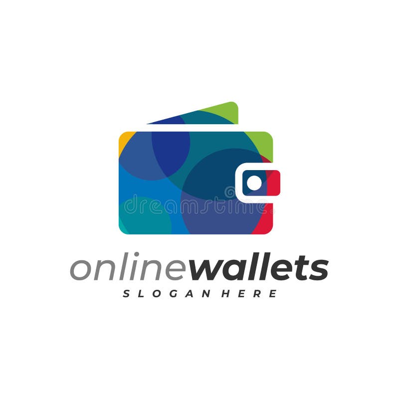 Colorful Wallets Logo Vector Template, Creative Wallets Logo Design ...