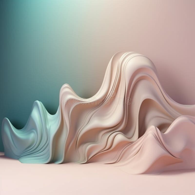 Colorful Wallpaper with Nice Gradient. Generative Ai Illustration Stock ...