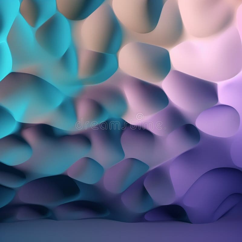 Colorful Wallpaper with Nice Gradient. Generative Ai Illustration Stock ...