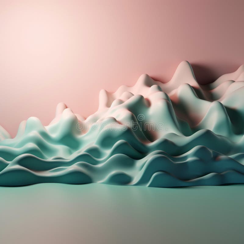 Colorful Wallpaper with Nice Gradient. Generative Ai Illustration Stock ...