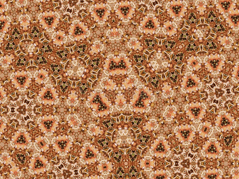Colorful Wallpaper in Orange Colors and Triangular-shaped Patterns ...