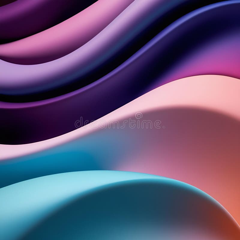 Colorful Wallpapers Created from Gradients. Stock Illustration ...