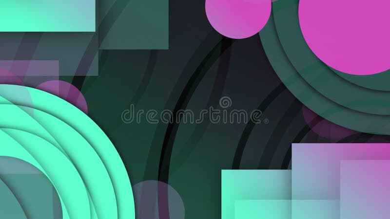Colorful Washout Abstract Geometric Shape Background Stock Illustration ...