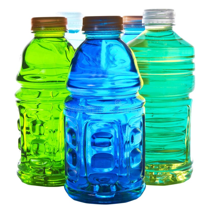 Colored Drinks - Plastic Bottles Stock Photo - Image of colour, bottle ...