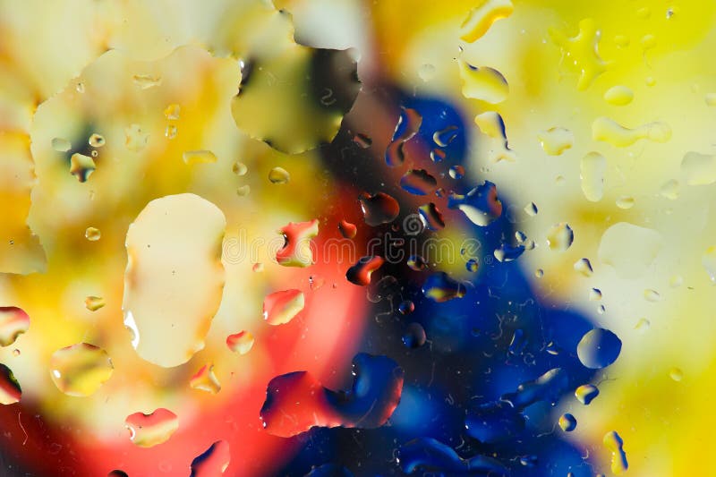 Colorful water droplets stock image. Image of setup, colour - 24316635