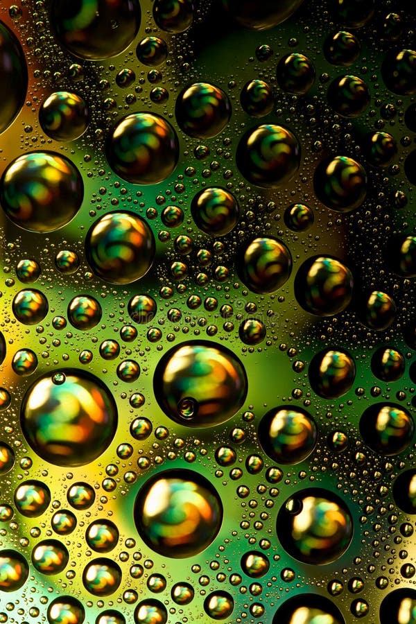 Colorful Water Drops Picture. Image: 6750741