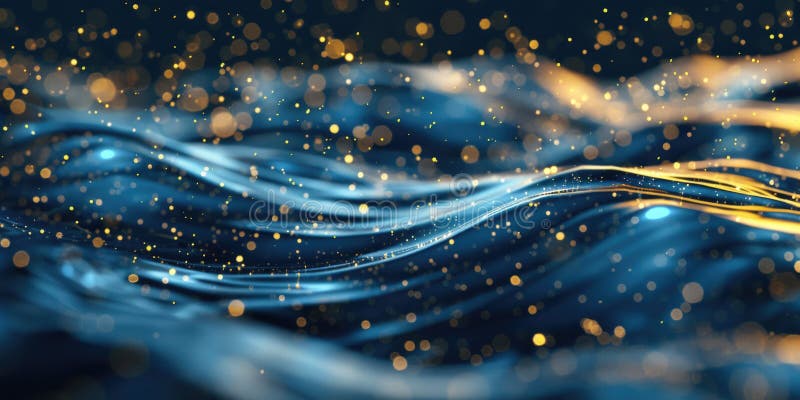 Water Wave Sparkle Abstract Stock Image - Image of sparkles, effects ...