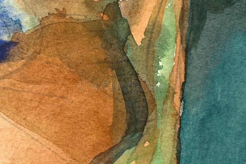 Colorful Watercolor Grunge Background Stock Image - Image of grunge ...