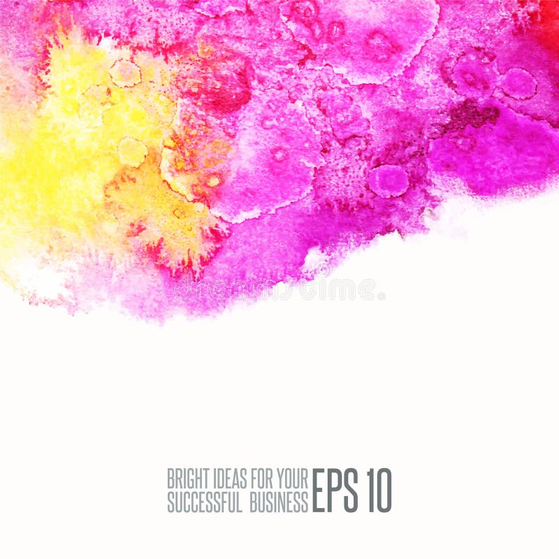 Colorful Watercolor Texture Stock Vector - Illustration of liquid, drop ...