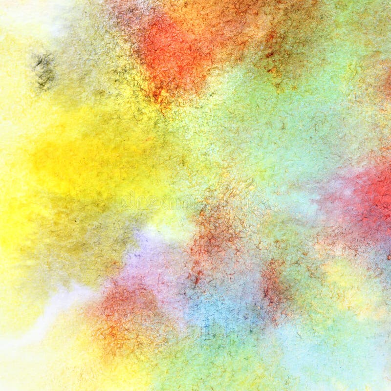 Colorful Watercolor Texture Stock Illustration - Illustration of ...