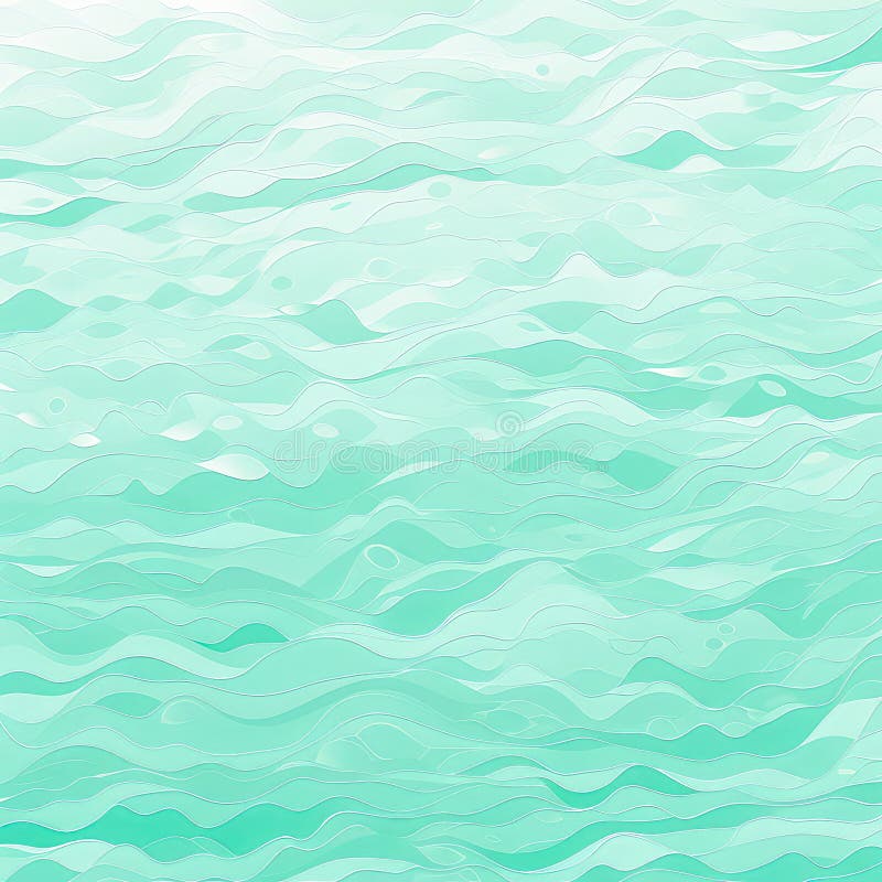 Colorful Wave Background in Cyan and Blue Cyan Wave Background with ...