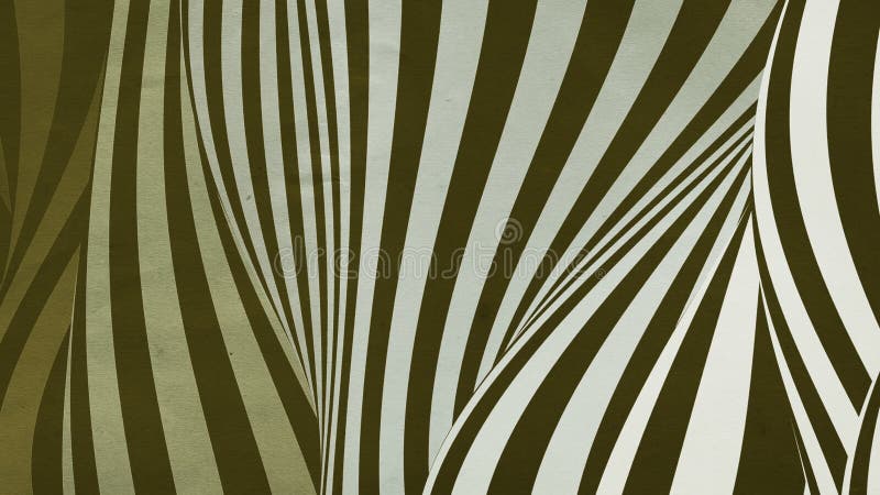 Colorful Wave Bend Loop Animation. Futuristic Geometric Vertical Lines ...