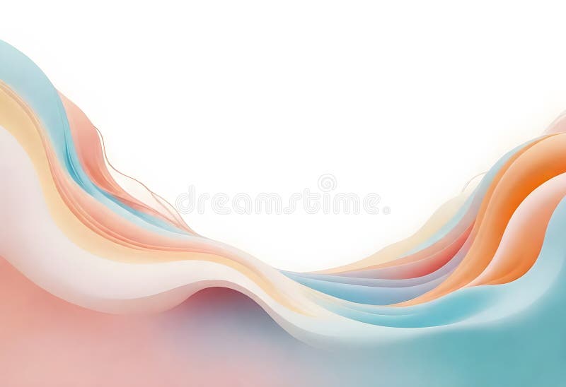 A Colorful Wave in the Bottom Left of it Stock Vector - Illustration of ...