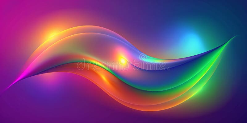 Colorful Wave Design Eye-catching Abstract High Quality Background ...
