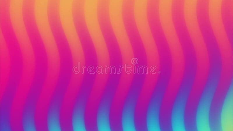 Colorful Wave Gradient Loop Animation. Future Geometric Patterns Motion ...