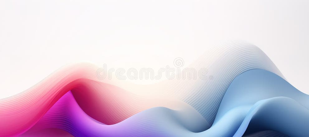 Colorful Wave Pattern Gradation Background Stock Illustration ...