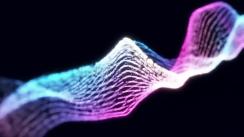 Colorful Wave Patterns Creating a Mesmerizing Visual Experience in ...