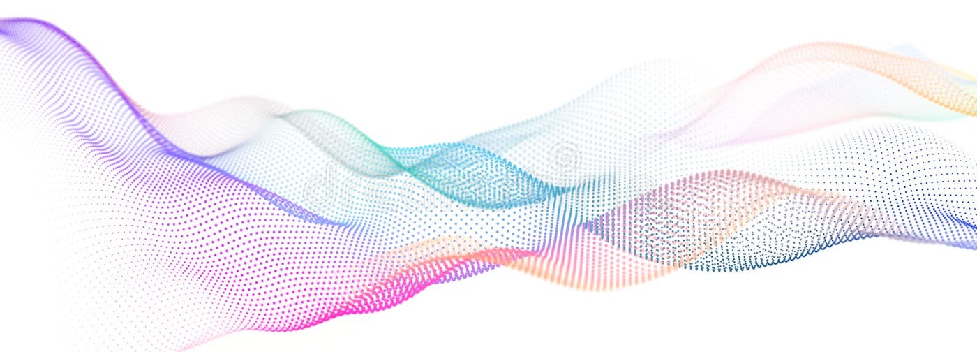 Sound Waves Colorful White Background Stock Illustrations – 1,046 Sound ...