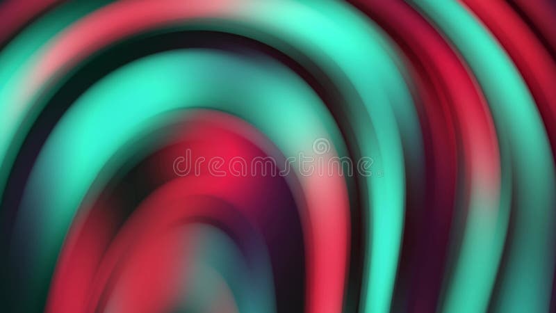 Colorful Waves of Beautiful Bright Gradient Colors. Stock Animation ...