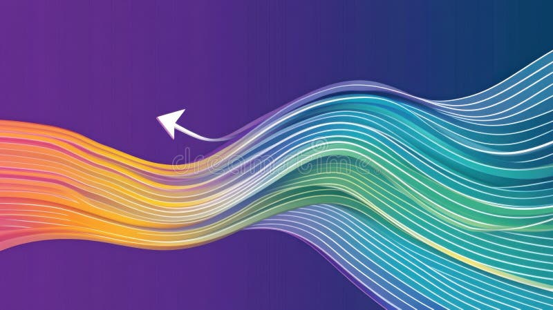 Seamless Pattern Colorful Gradient Arrow Stock Photos - Free & Royalty ...