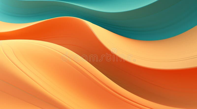 A colorful waves in a row stock image. Image of dune - 300382785