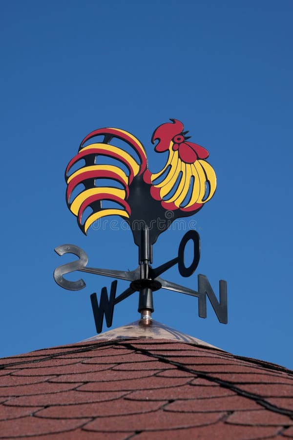 Colorful weather vane stock image. Image of symbol, plastic - 12661953