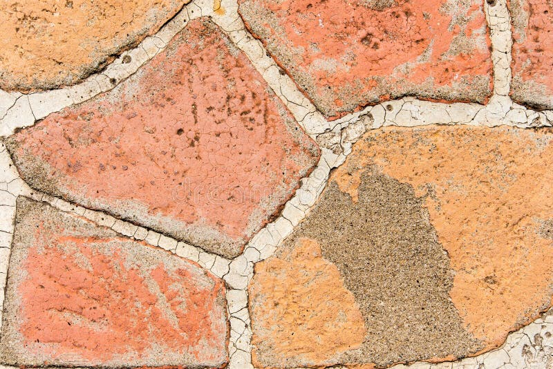 Colorful Weathered Stones Pavement Stock Photo - Image of stone, eroded ...