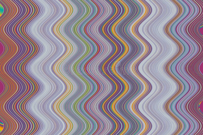 Colorful Weavy Curve Dynamic Geometric Rainbow Stripes Texture ...
