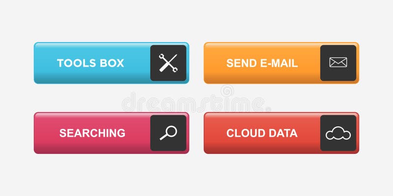 Web Navigation Blank Tabs Buttons Stock Illustrations – 15 Web ... Web Navigation Blank Tabs Buttons Stock Illustrations – 15 Web ...