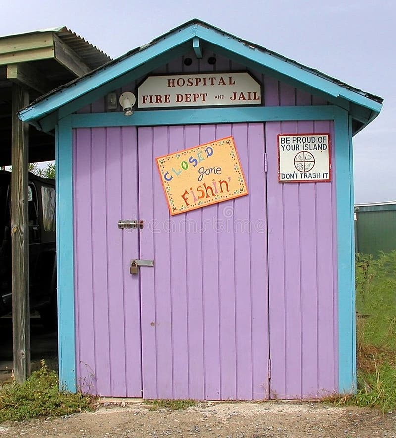 Colorful, Whimsical Caribbean Shack Stock Photo - Image of sport, fire ...