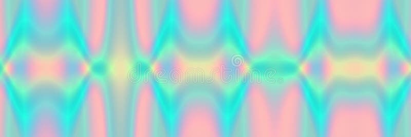 Colorful Widescreen Neon Light Banner Background Stock Illustration ...