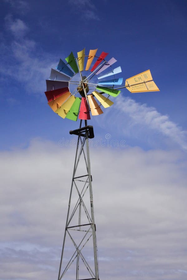 Colorful wind wheel stock photo. Image of sunlight, pinwheel - 34902180