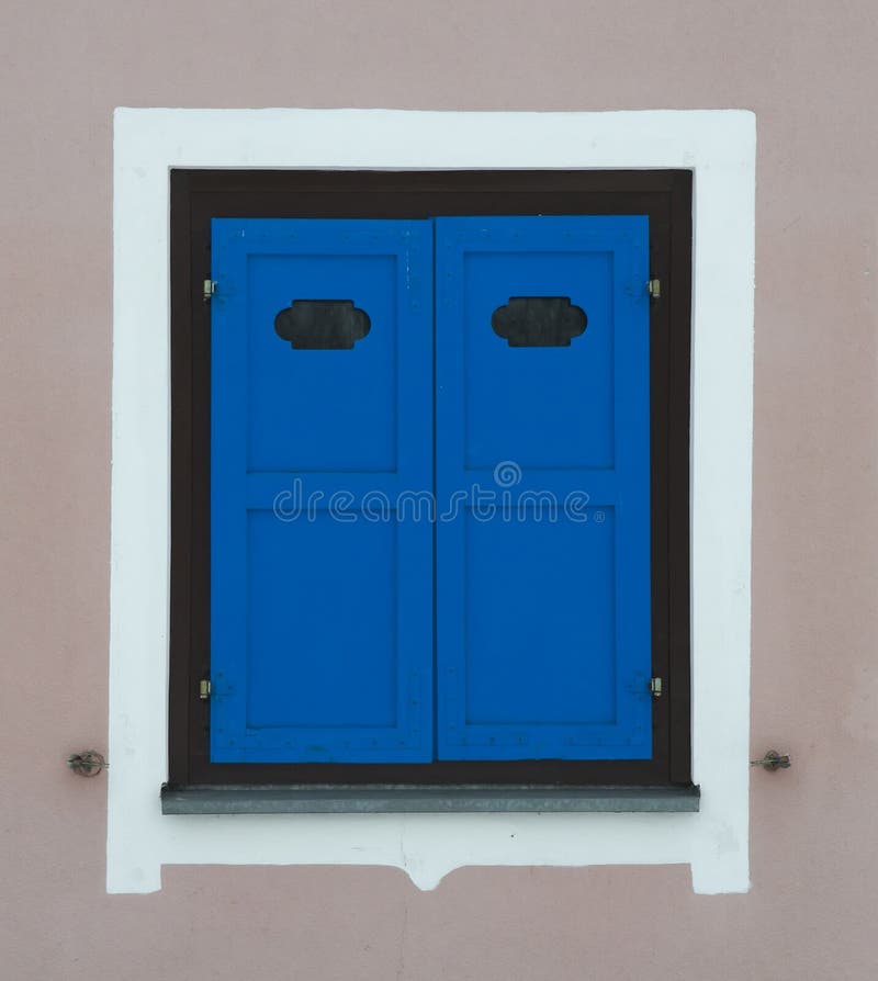 Colorful window of a house stock photo. Image of colourful - 13238214