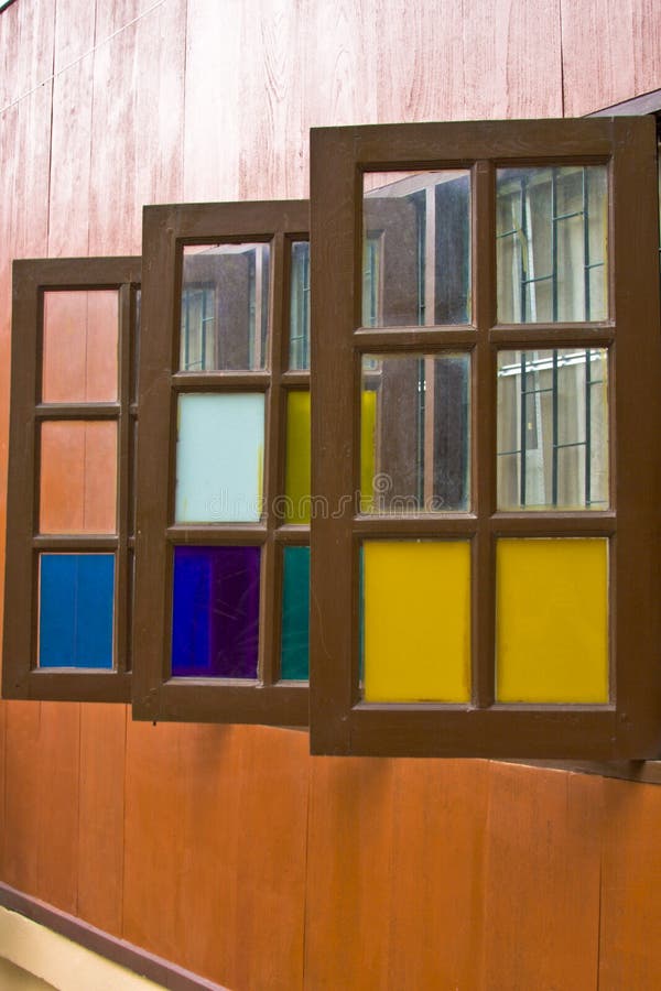 Colorful Windows Picture. Image: 4389989