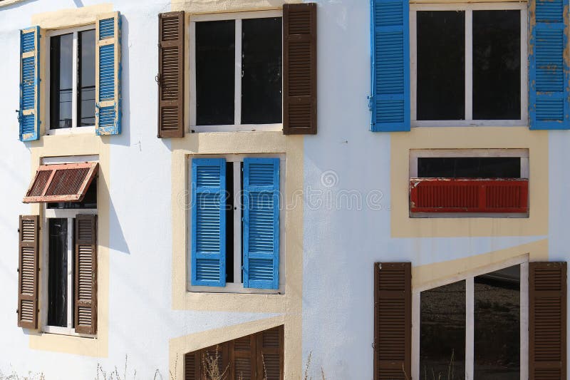 Colorful Windows stock image. Image of style, windows - 269571001