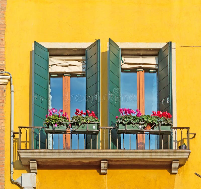 Colorful windows stock image. Image of plant, estate - 37510355
