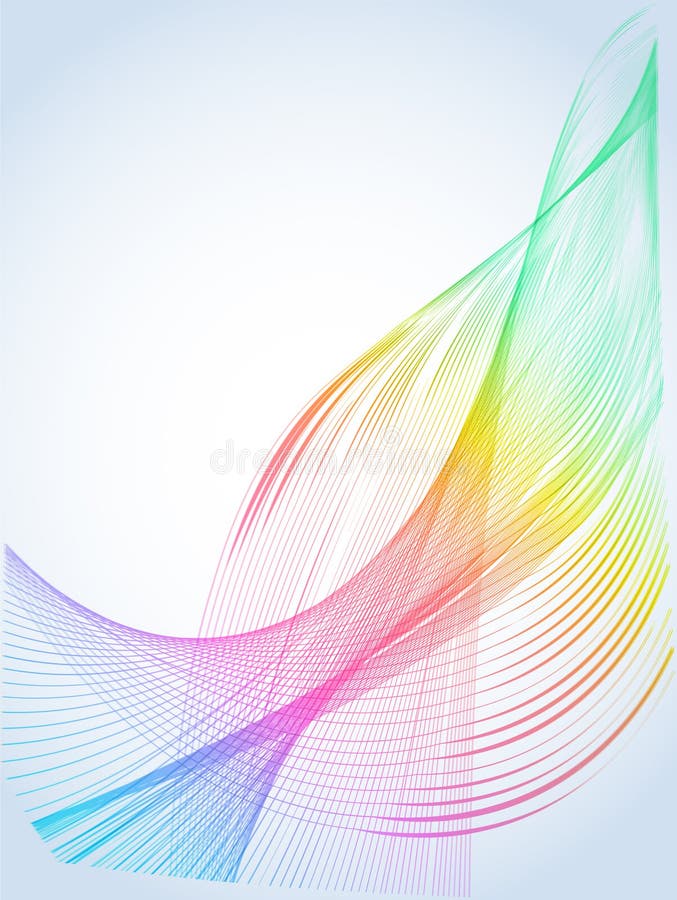 Colorful Wire Abstract Background Stock Vector - Illustration of ...