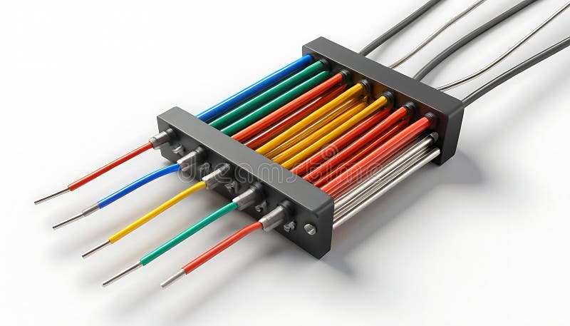 Colorful Wire Connectors stock photo. Image of hardware - 374000962
