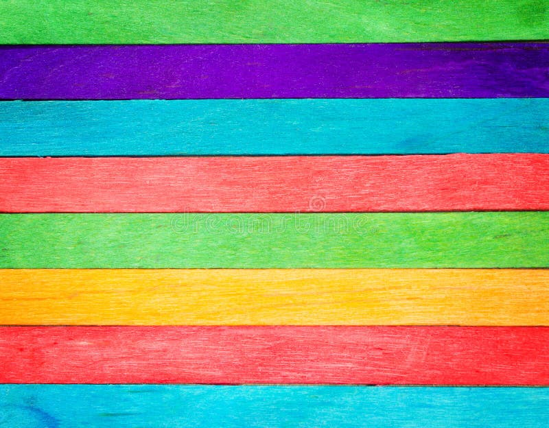 Colorful Wood Panel Background, Abstract Plank for Texture. Stock Photo ...