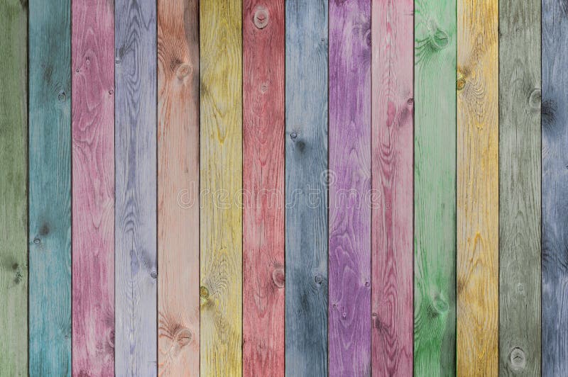 Colorful Wood Planks Texture or Background Stock Photo - Image of ...