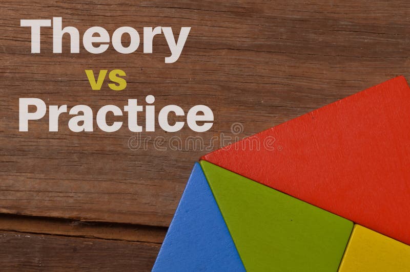 Theory Vs Practice Stock Illustrations – 6 Theory Vs Practice Stock ...
