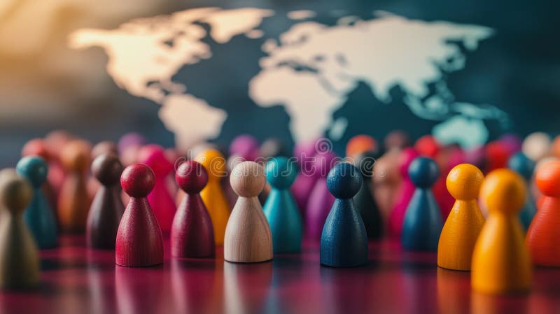 Colorful Figurines World Map Stock Photos - Free & Royalty-Free Stock ...