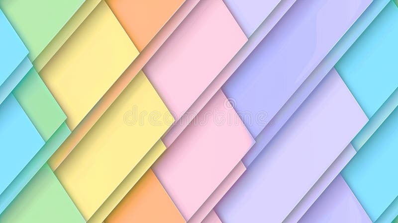 Colorful Wooden Panels Create a Dynamic, Striking Visual with Varying ...