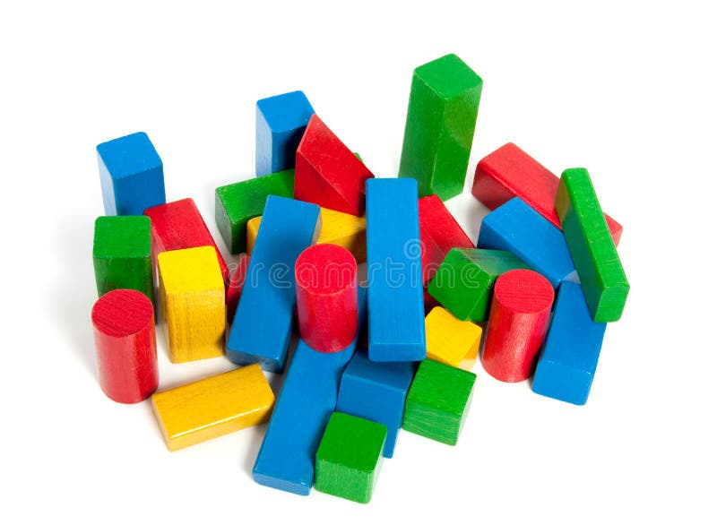 Old play blocks stock image. Image of concept, color, games - 515999