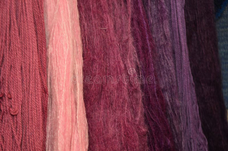 Zoom on Colorful Wool for Knitting Stock Photo - Image of particolored ...
