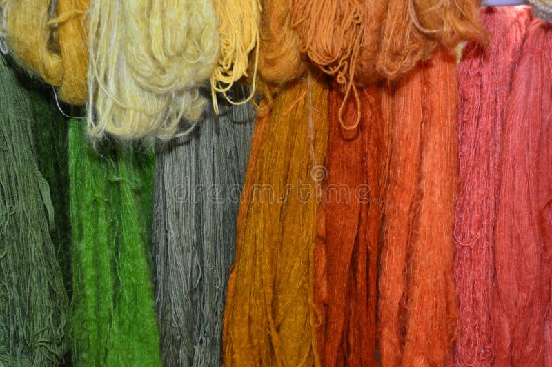 Zoom on Colorful Wool for Knitting Stock Photo - Image of craft, knack ...