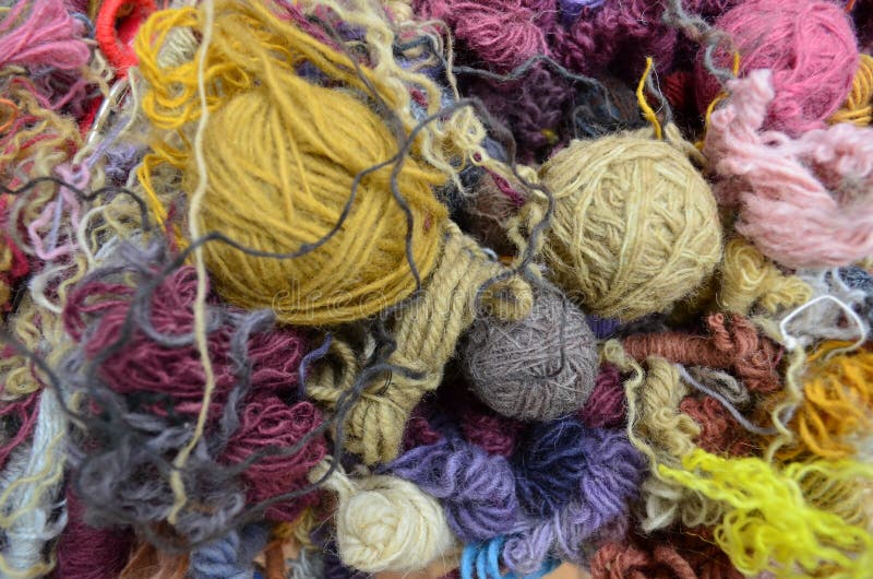 Colorful wools stock image. Image of cloth, needle, color - 76278109