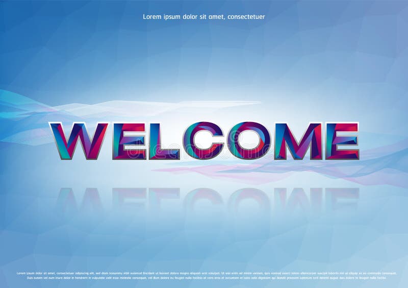 Welcome Blue Stock Illustrations – 32,849 Welcome Blue Stock ...