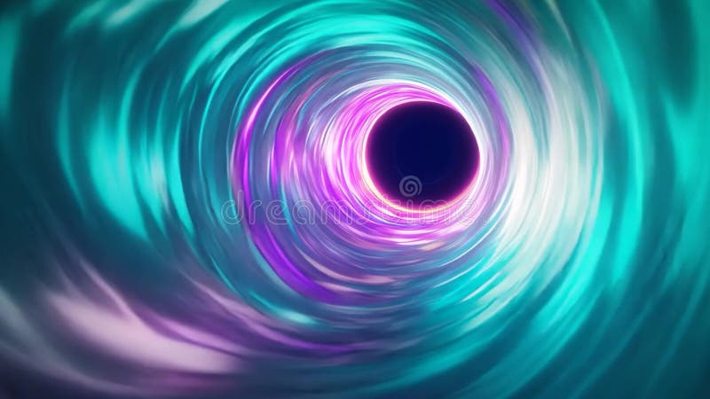 Colorful Wormhole Funnel in the Universe is Pulling Objects into the ...